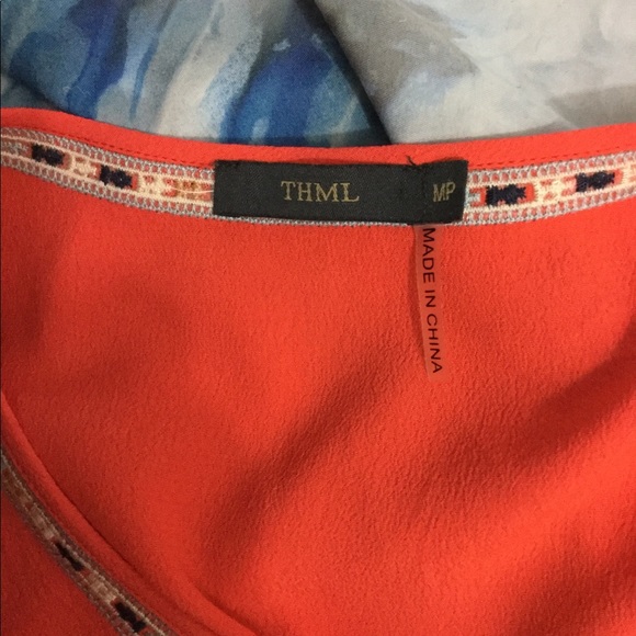 THML | Tops | Thml Ami Embroidered Top | Poshmark